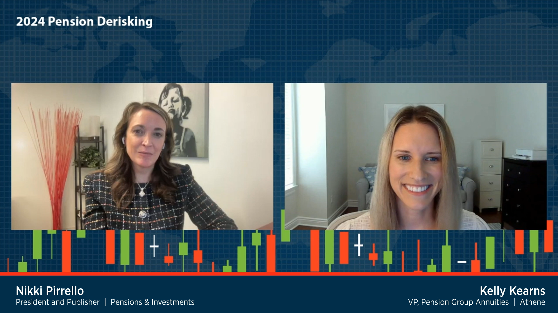 Kelly Kearns, Athene | 2024 Pension Derisking Video from Pensions & Investments